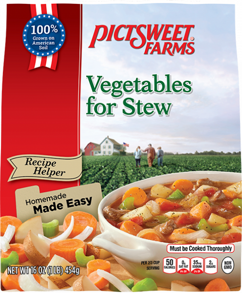 Vegetables for Stew - Recipe Helper - Vegetables - PictSweet Farms