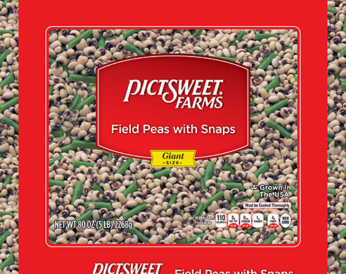 Field Peas with Snaps - Clear Bag - Vegetables - PictSweet Farms