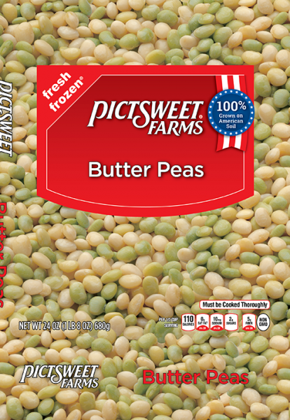 Butter Peas - Clear Bag - Vegetables - PictSweet Farms