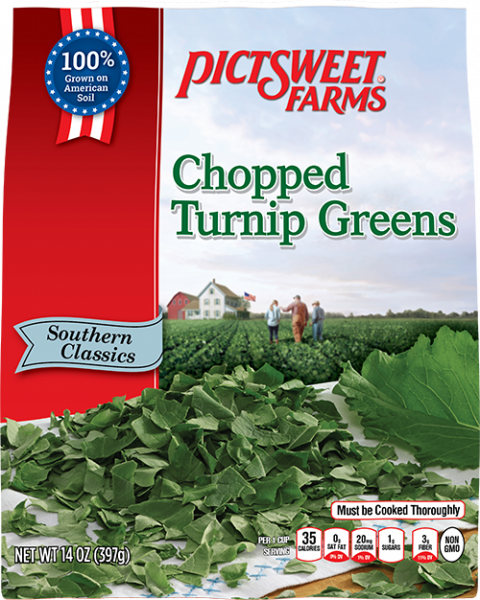 Chopped Turnip Greens - Southern Classics® - Vegetables - PictSweet Farms