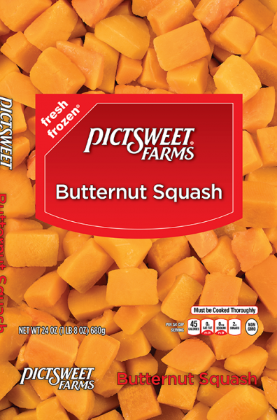 Butternut Squash - Clear Bag - Vegetables - PictSweet Farms