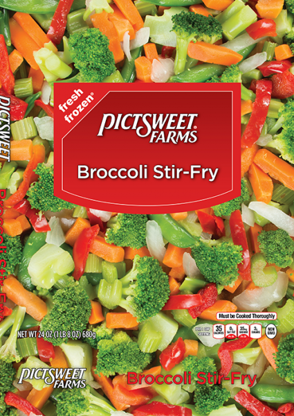 Broccoli Stir-Fry - Clear Bag - Vegetables - PictSweet Farms