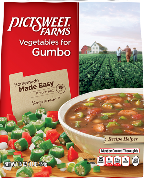 Vegetables for Gumbo - Recipe Helper - Vegetables - PictSweet Farms